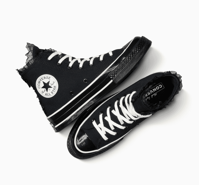 Chuck 70 Ruffles & Bows Black A10026C