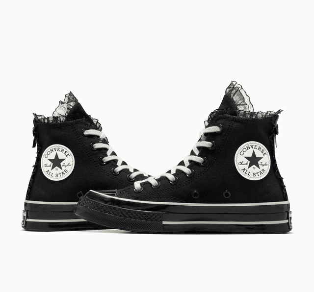 Chuck 70 Ruffles & Bows Black A10026C