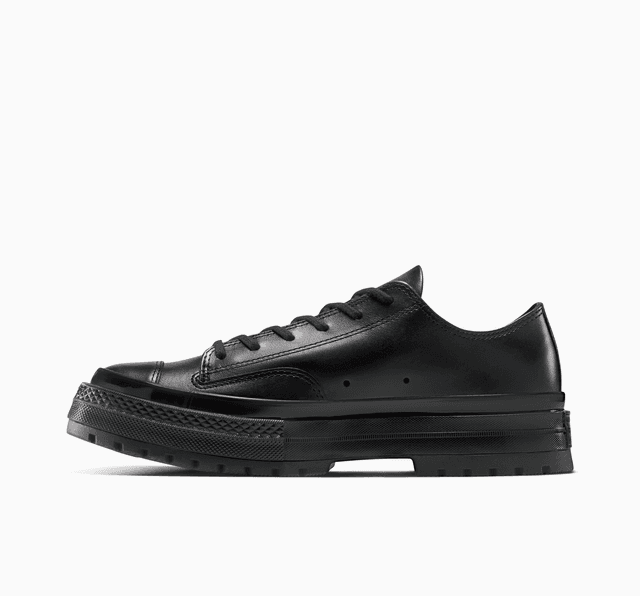 Chuck 70 National Leather Black/Black/Black A14188C